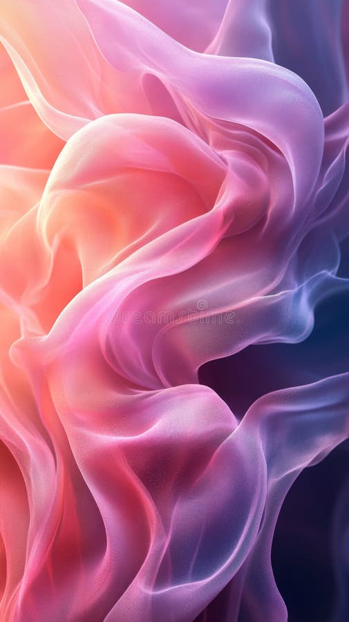 Abstract Fabric Flow.Fluid Textures Stock Illustration - Illustration ...