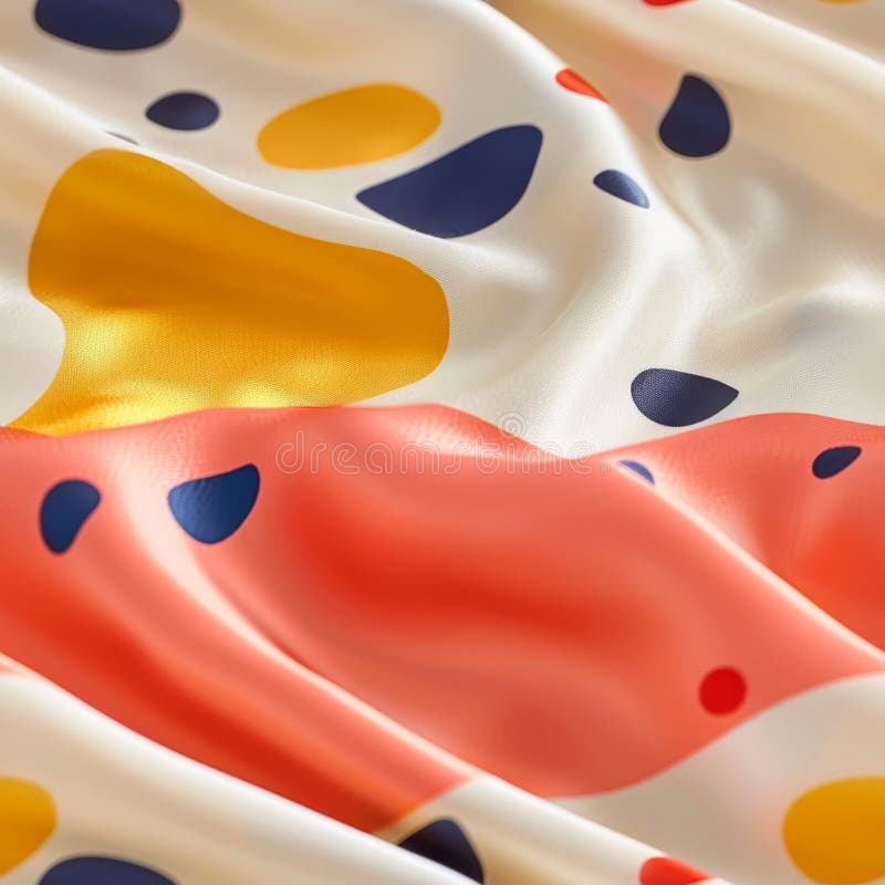 Abstract Fabric Pattern with Minimalist Color Palette, Texture of Silk ...