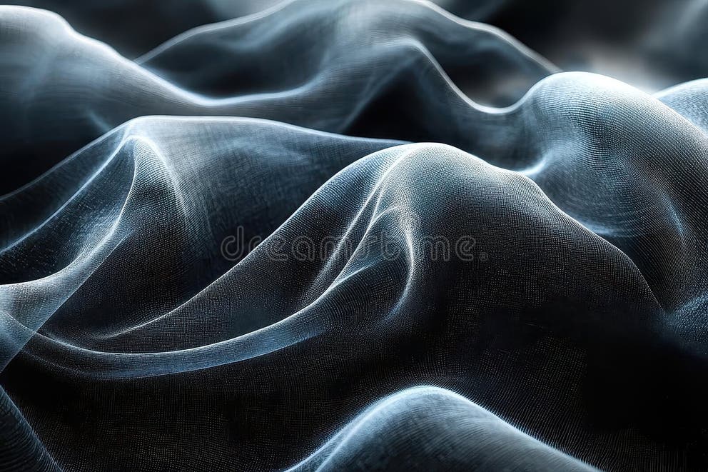 Abstract Fabric Texture, a Visual Journey through Soft, Flowing Waves ...