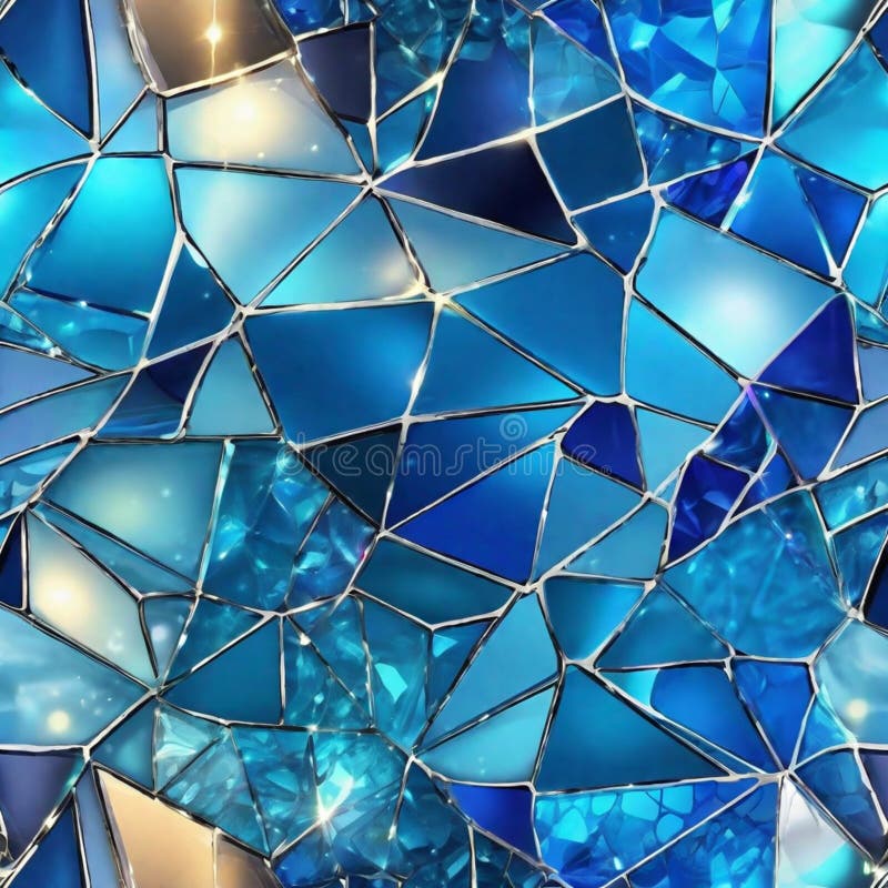 Abstract Fabric Waves Textured Play of Blue and White Stock ...