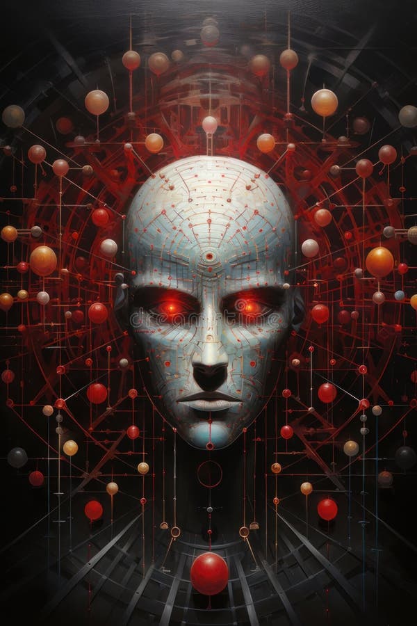 Abstract face of god stock photo. Image of abstract - 367746698