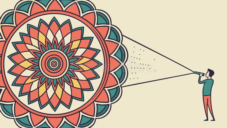 Abstract Face Mandala, Portrait Pattern, and Artistic Design Vector ...