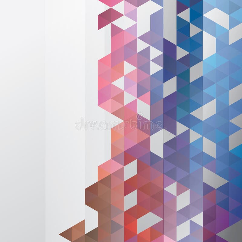 Abstract Faceted Background. Vector Illustration Decorative Design ...