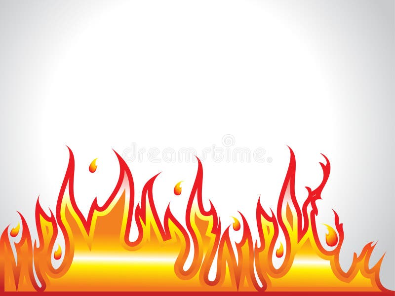 Fire Flames stock vector. Illustration of design, abstract - 10669024