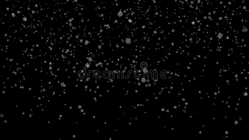 Abstract Falling Cubes Background Animation - 4K Stock Video - Video of ...