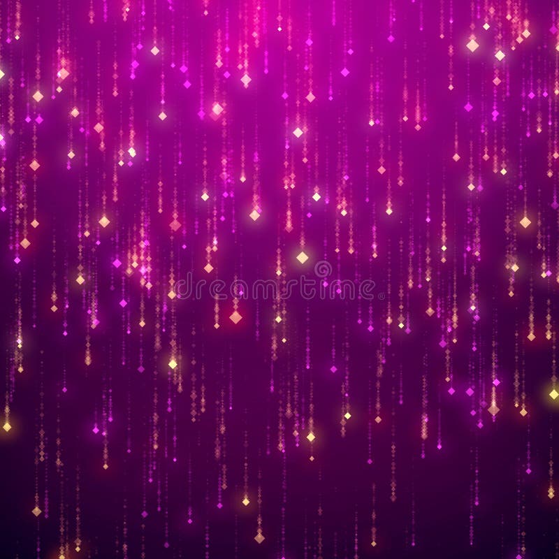 Abstract Falling Sparkle Glamor Rain Background Stock Illustration ...