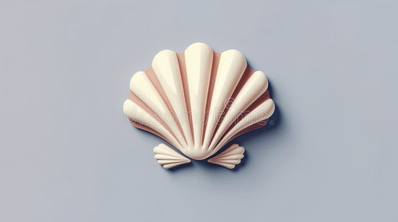 Abstract Fan Shape Design with Soft Gradient Background, Minimalist ...