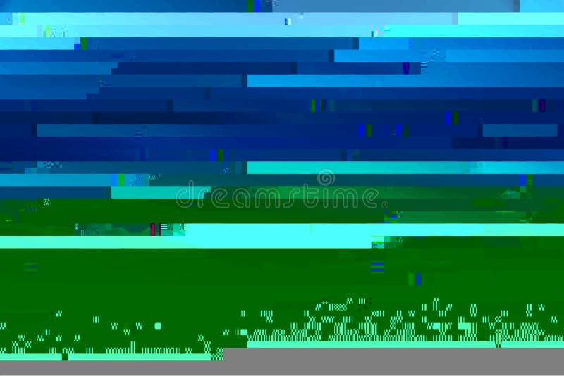 Glitched Vector Background stock vector. Illustration of screen - 216803591