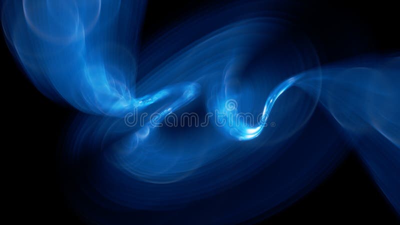 Abstract Fantastic Wallpaper. Glowing Plasma Vortex, Wide Screen ...