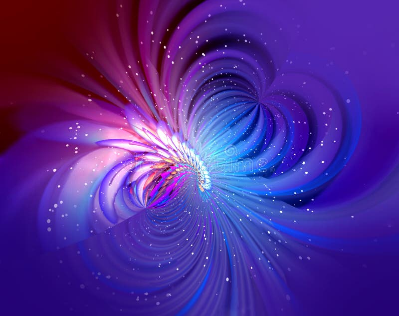 Abstract Fantasy Flowers Illustration Stock Vector - Illustration of ...