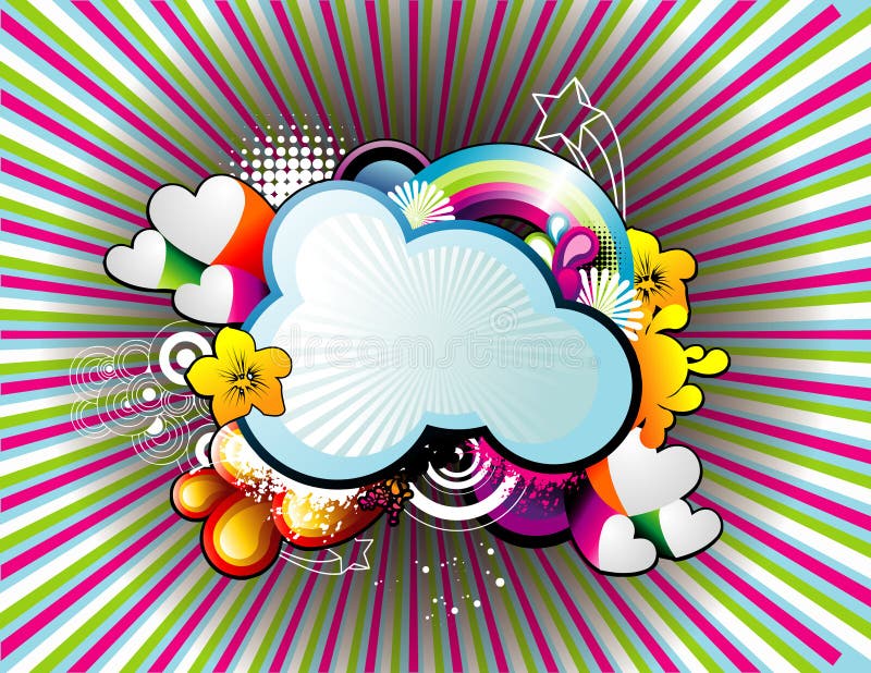 Fantasy vector frame stock vector. Illustration of flavor - 28725464