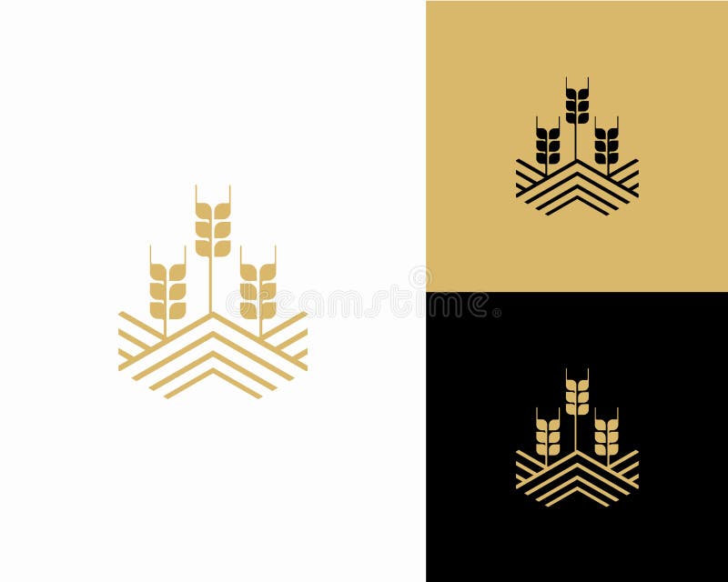 Abstract Farm Logo Design Concept, Agriculture Logo Template Stock ...