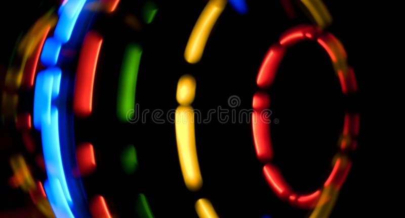 Abstract Fast Moving Colorful Lights Stock Photo - Image of title ...