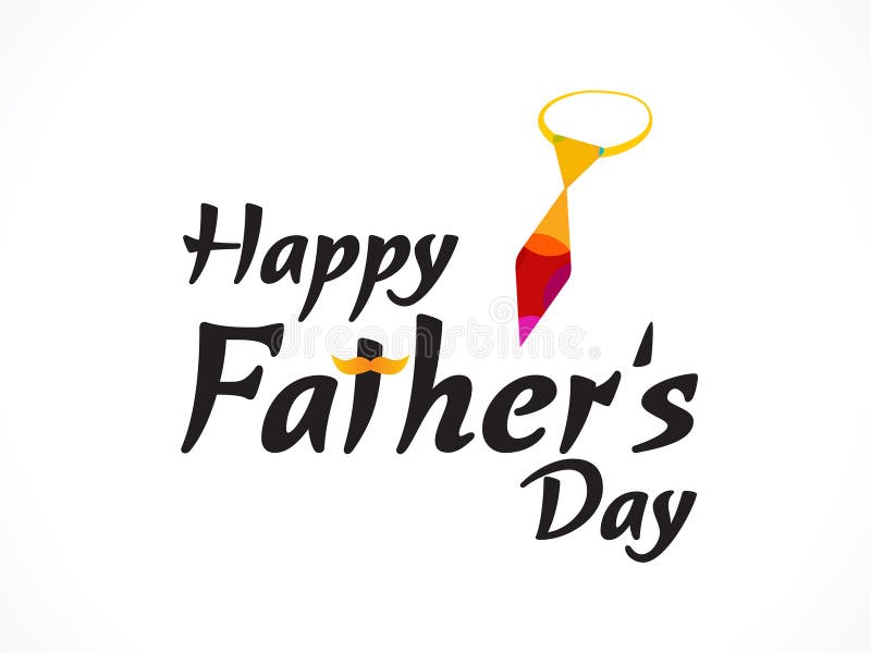 Abstract Father Day Background Stock Vector - Illustration of mustach ...