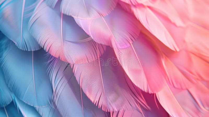 Abstract Feather Pattern on Pastel Color Background Stock Photo - Image ...