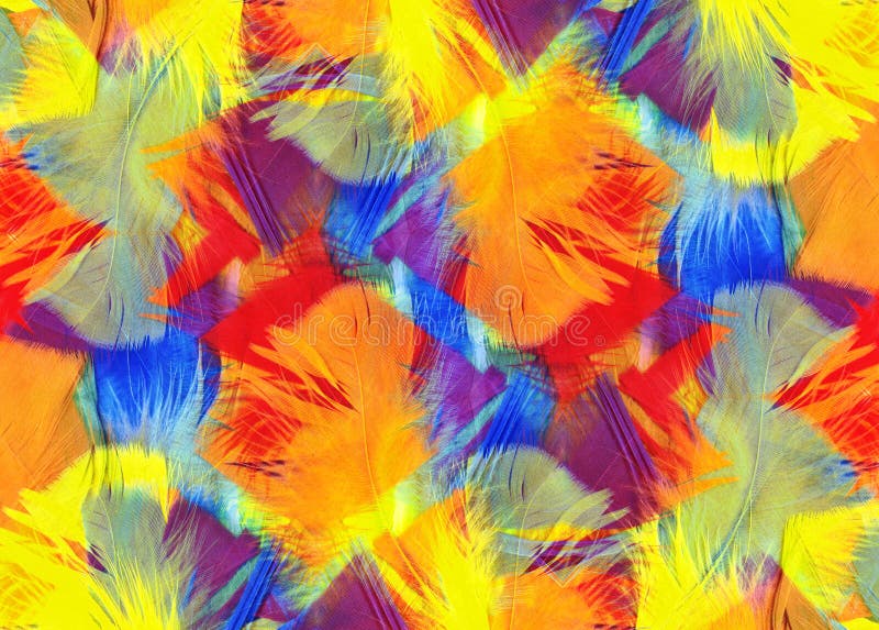 Abstract Feathers Background Stock Illustration - Illustration of ...