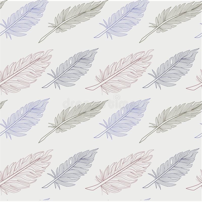 Abstract feathers . stock vector. Illustration of background - 108414633