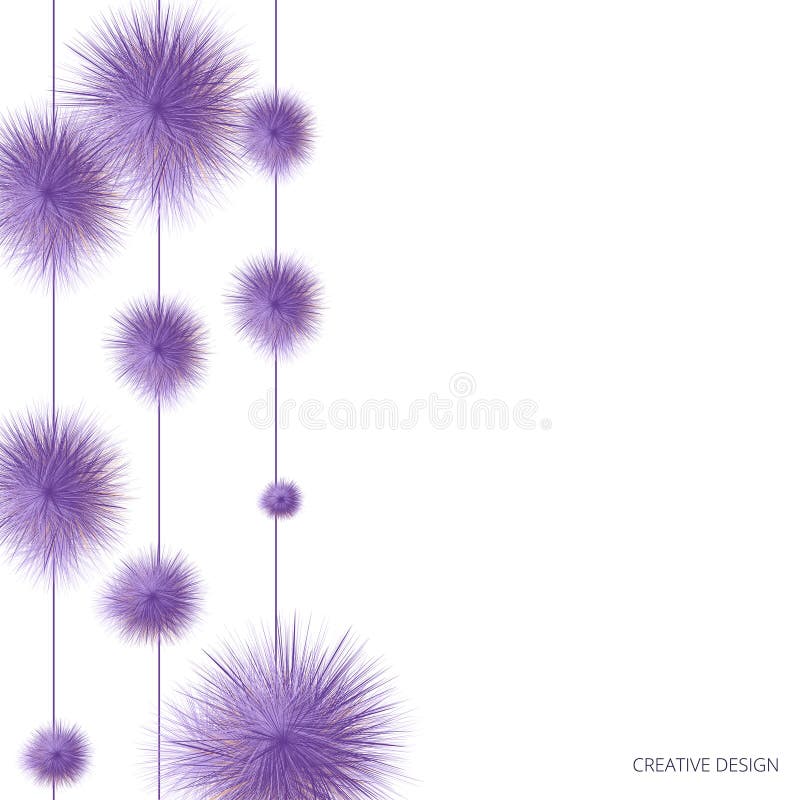 Abstract Festive Background with Isolated Objects on a White Background ...