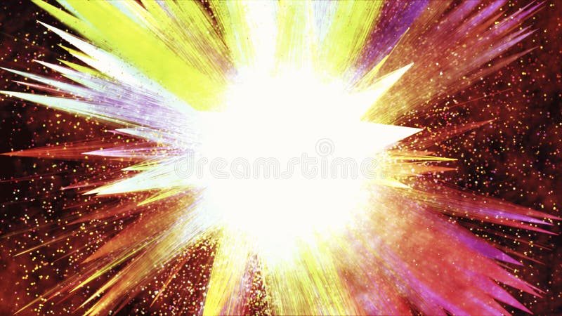 Abstract Festive Fireworks Explosion. Holiday Concept Background Stock ...