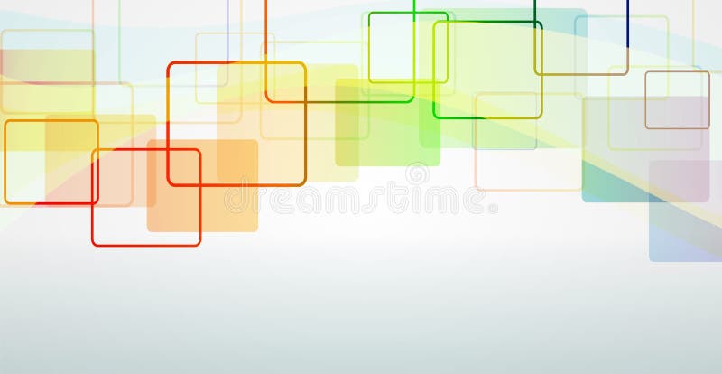 Abstract Festive Gradient Background with Dynamic Squares Stock Vector ...