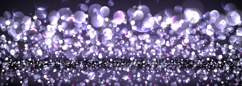 Abstract Festive Luminous Banner. Stock Vector - Illustration of vector ...