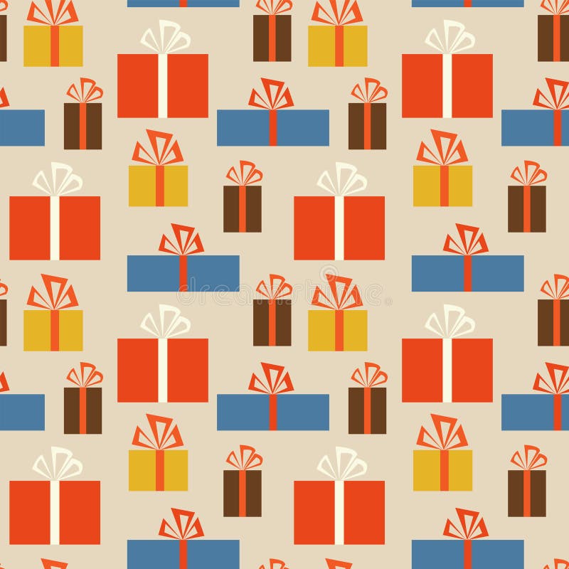 Set Seamless Festive Patterns Stock Vector - Illustration of drawing ...