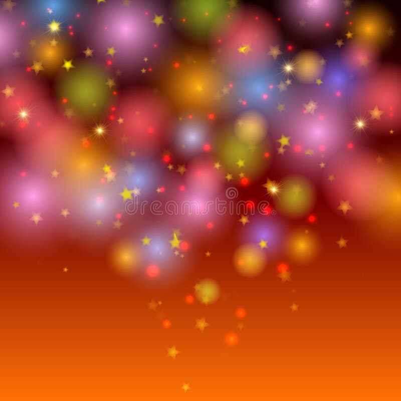 Abstract Festive Shining Background Stock Illustration - Illustration ...