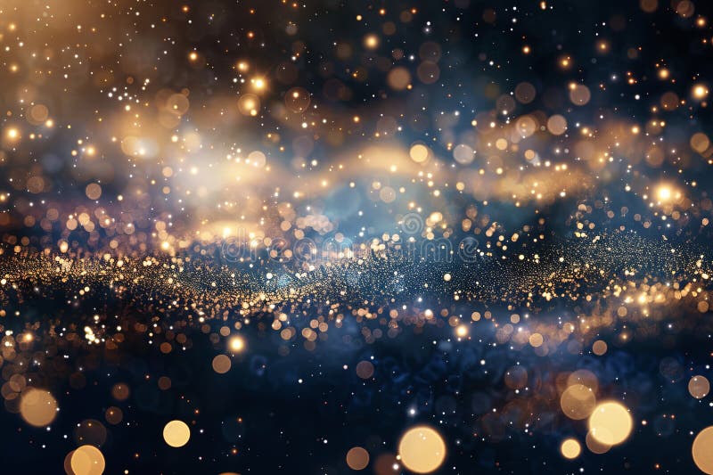 Abstract Festive Sparkle Background. AI Image Stock Illustration ...
