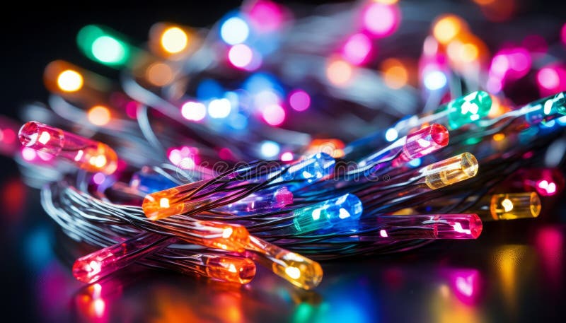 Fiber Optic Cables Been Installed Underground in Dug Trenches Front of ...