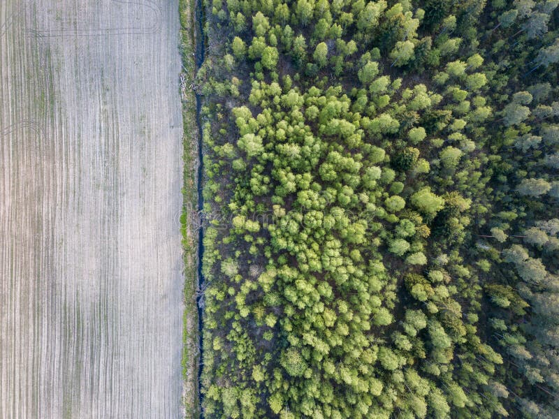 Abstract Field and Country Patterns on Summer Stock Photo - Image of ...