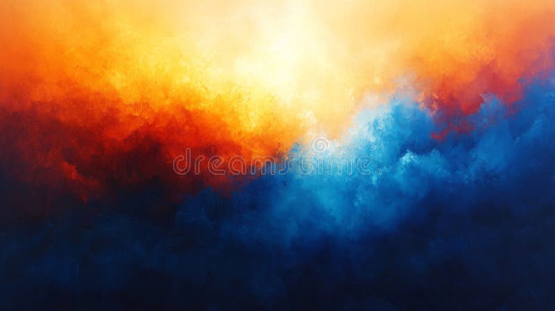 Abstract Fiery Swirls and Fluid Art Patterns with Vibrant Red, Orange ...