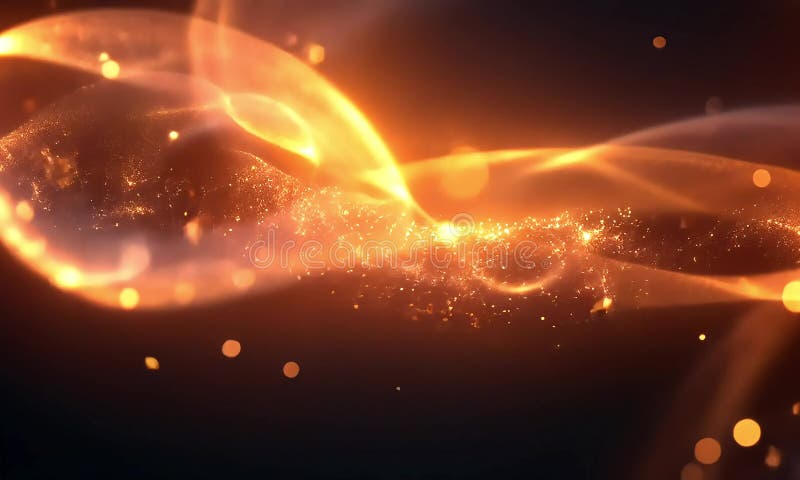 Abstract fiery energy flow stock footage. Video of graphic - 390025684