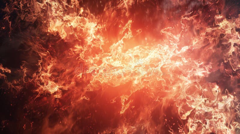 Abstract Fiery Inferno Background. AI Generated Stock Photo - Image of ...
