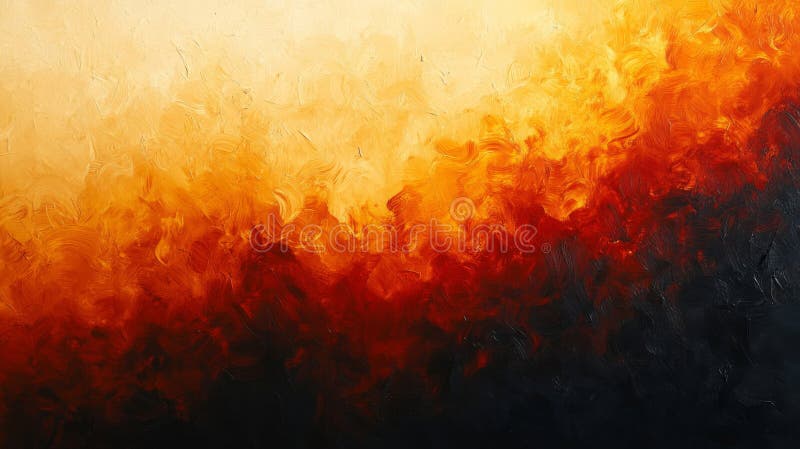 Abstract Fiery Swirls and Fluid Art Patterns with Vibrant Red, Orange, and Yellow Hues for ...