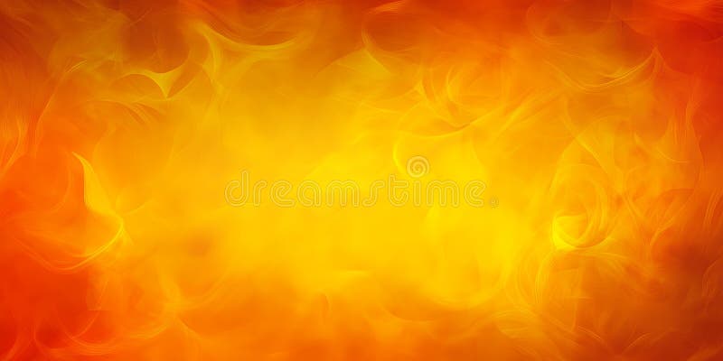 Abstract Fiery Orange and Yellow Swirling Texture Background Design ...