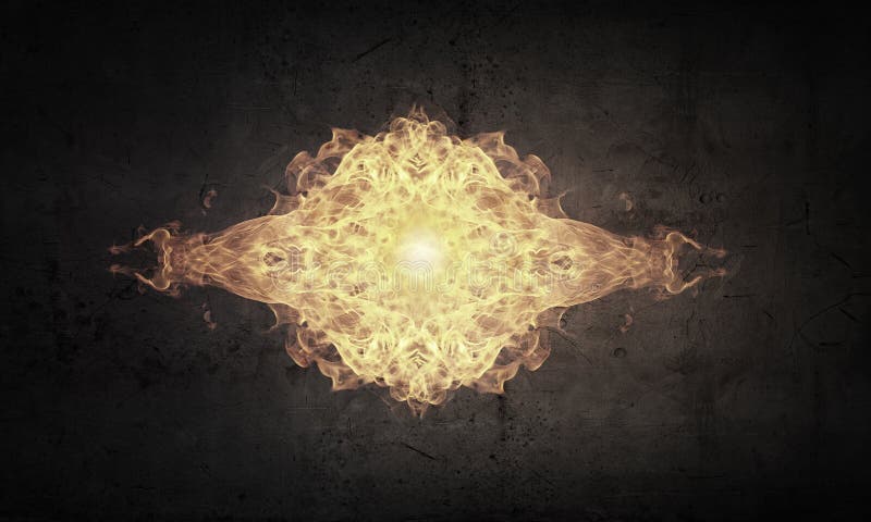 Abstract fiery threads stock illustration. Illustration of splash ...