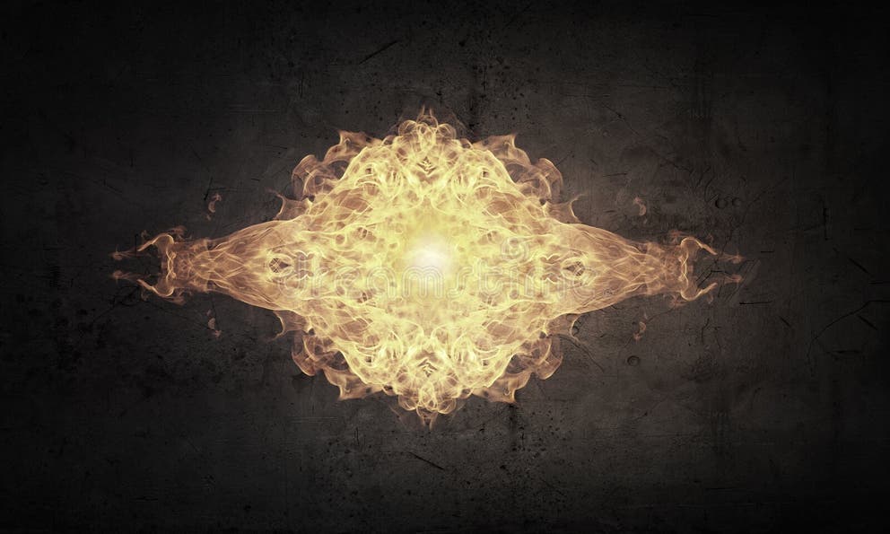 Abstract fiery threads stock illustration. Illustration of splash ...