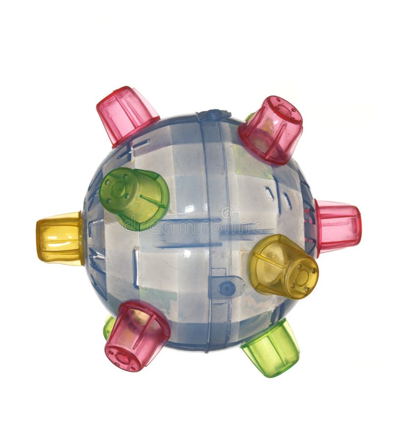 Abstract Figure in the Form of a Sphere with Protr Stock Image - Image ...