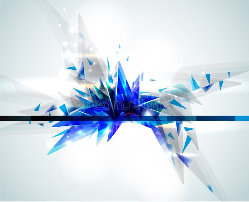 Abstract figure stock vector. Illustration of dynamic - 37029719