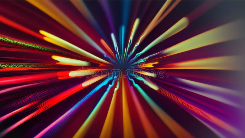 Multicolored Abstract Explosion Pattern Stock Video - Video of ...