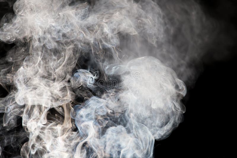 The Abstract Figure of the Smoke Stock Image - Image of design, form ...