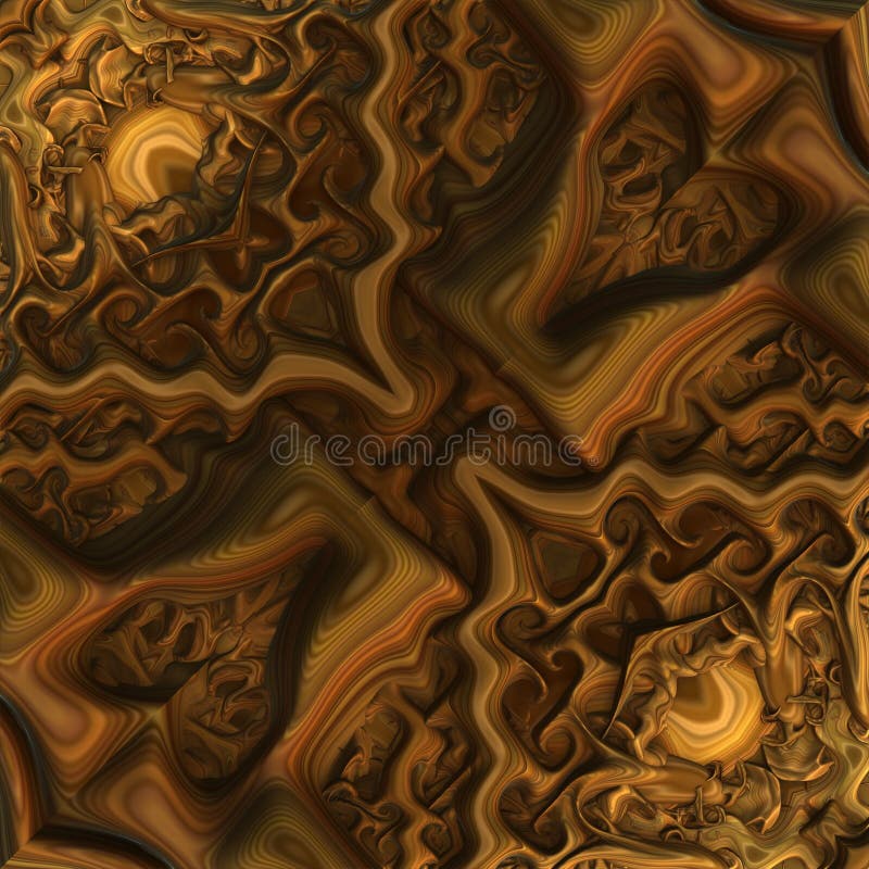 Abstract Figured Background, 3d Object. 3d Illustration. Light Orange ...