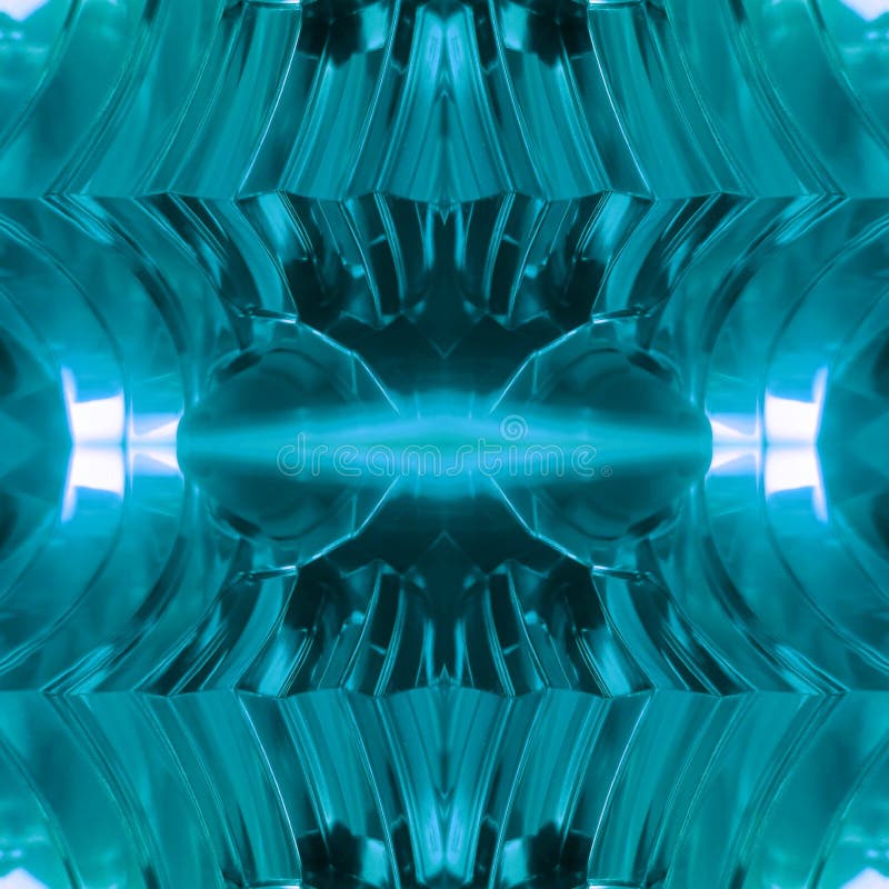 Abstract Figures with Light Headlights in Light Blue Color, Background ...