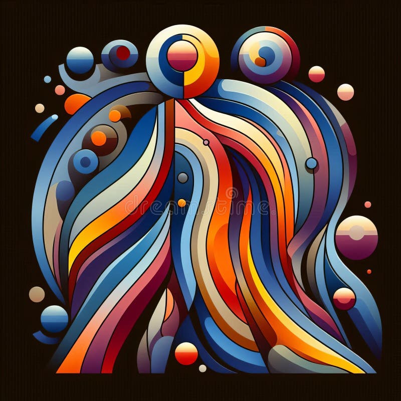 Abstract Figures Non Realistic Representations of Figures Using Stock ...