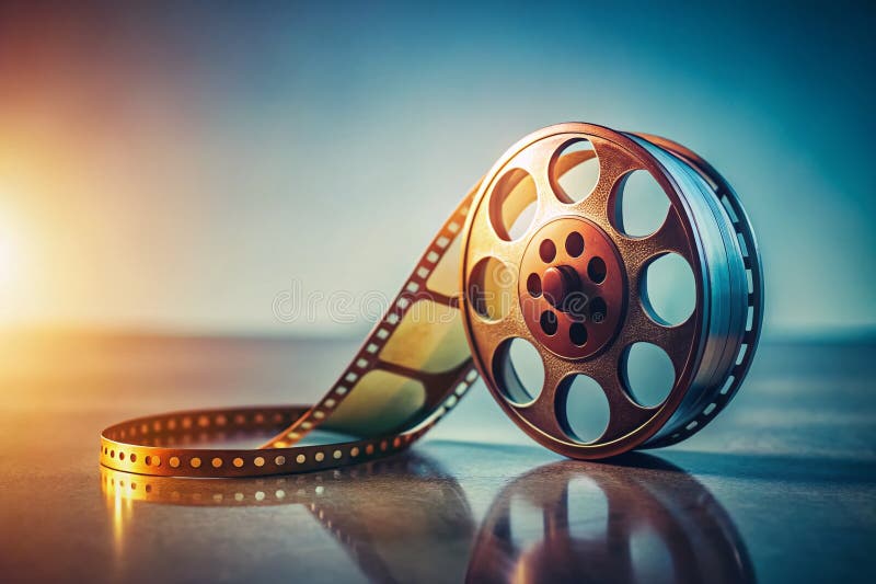 Abstract Film Reel Backgrounds Modern Minimalist Textures for Cinematic ...