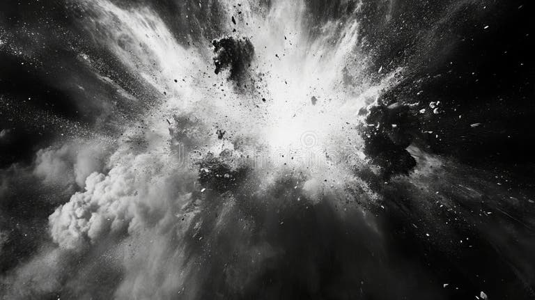 Abstract Film Texture Background with Grain Dust and Explosion Stock ...