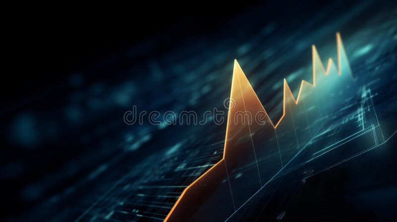 Abstract Financial Chart with Uptrend Line Graph of Stock Market Stock ... Abstract Financial Chart with Uptrend Line Graph of Stock Market Stock ...