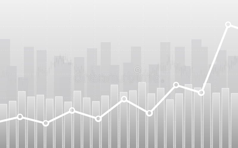 Abstract Financial Chart with Uptrend Line Graph in Stock Market on ... Abstract Financial Chart with Uptrend Line Graph in Stock Market on ...