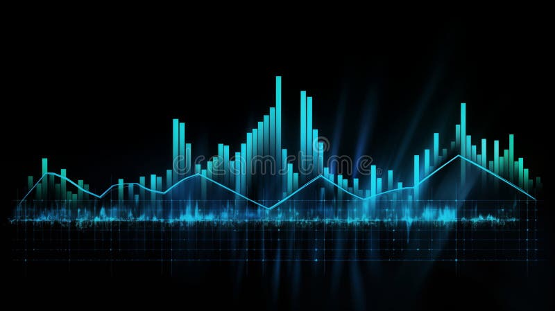 Green stocks graph stock image. Image of index, concept - 304234697
