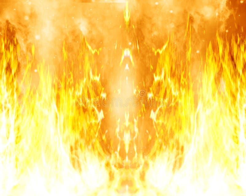 Abstract fire stock illustration. Illustration of flowing - 5665110